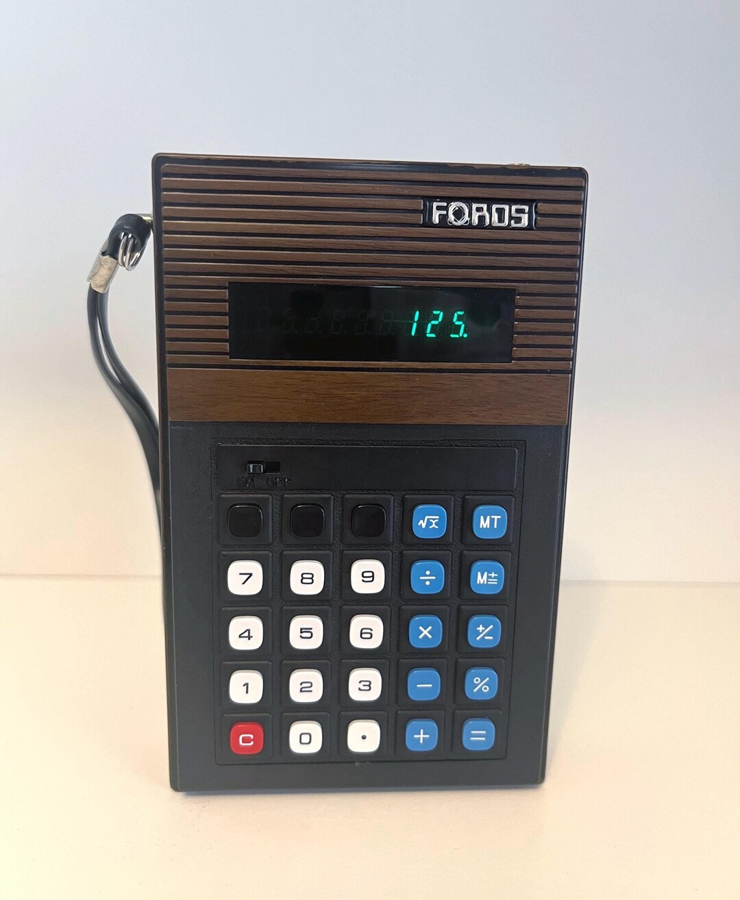 Rare Vintage Fords (VFD) Portable Calculator, 1970’s Model 86M - Etsy ...