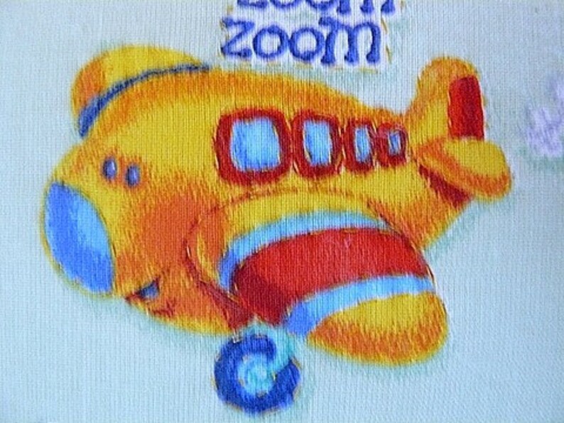 Boys Custom Embroider Pillow With Trains, Planes and Automobiles Not 54 ...