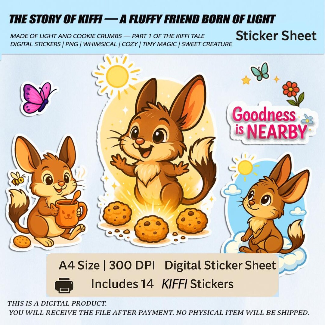 Kiffy’s Digital Sticker Pack - Etsy UK