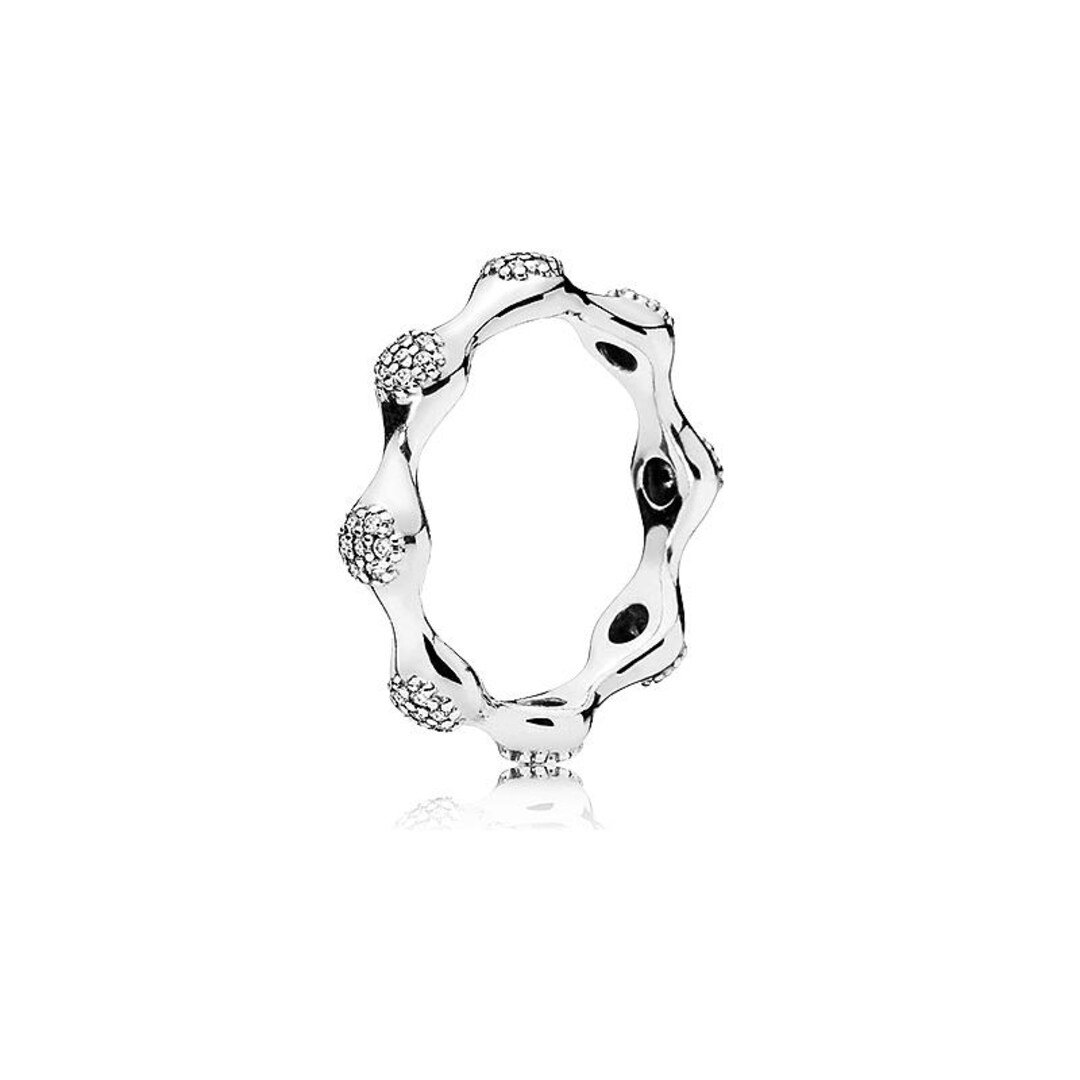 Pandora Sparkling Pavé Modern Love Pod Ring - Etsy