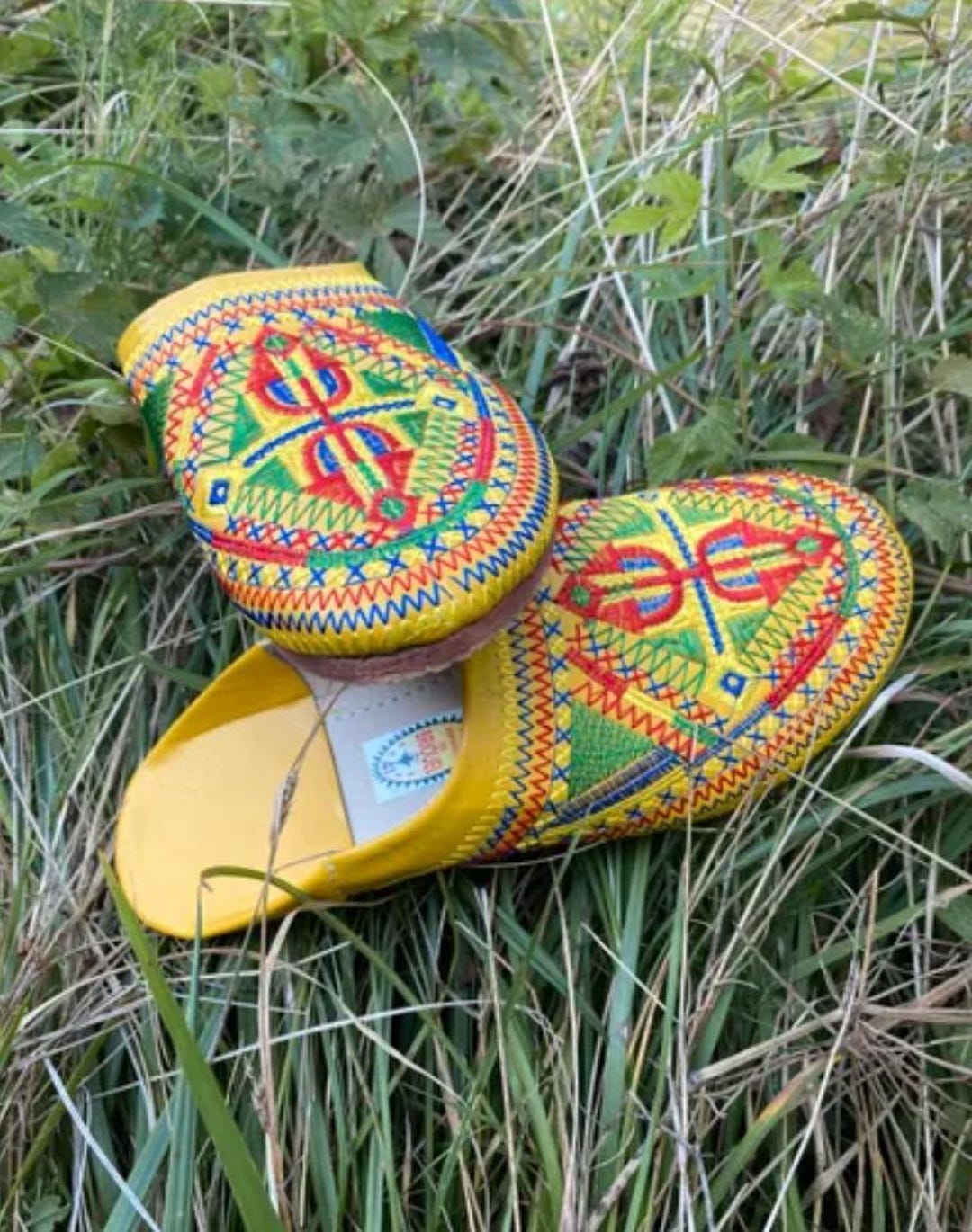 Moroccan Babouche for Women Traditional Moroccan Shoes Handmade - Etsy