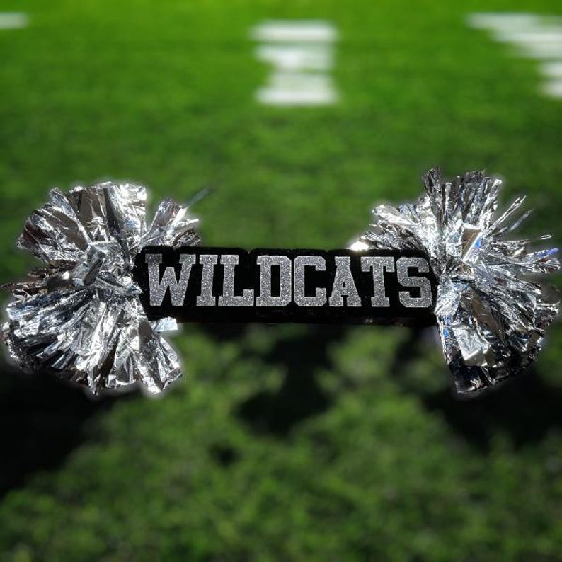 Custom School Spirit Stick Cheer Sign - Etsy