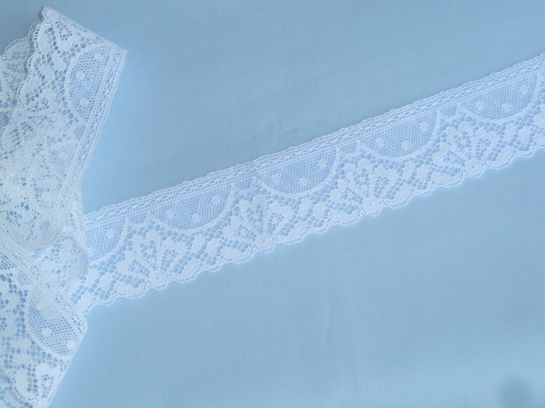 1 1/4 White English Lace Edging / CIE2113 - Etsy