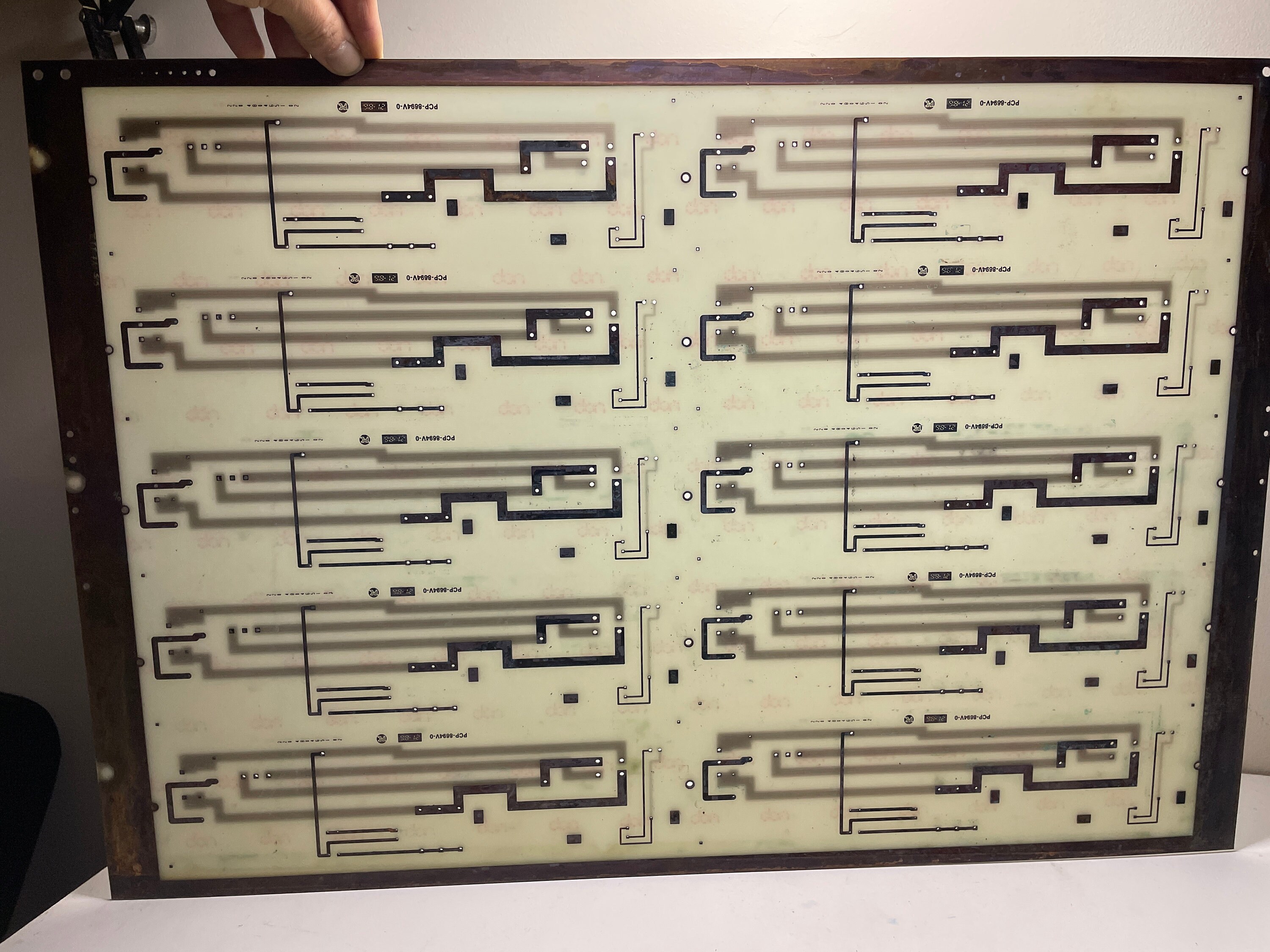 Large 16x24 80s Translucent 2-sided Circuit Board PCB - Etsy