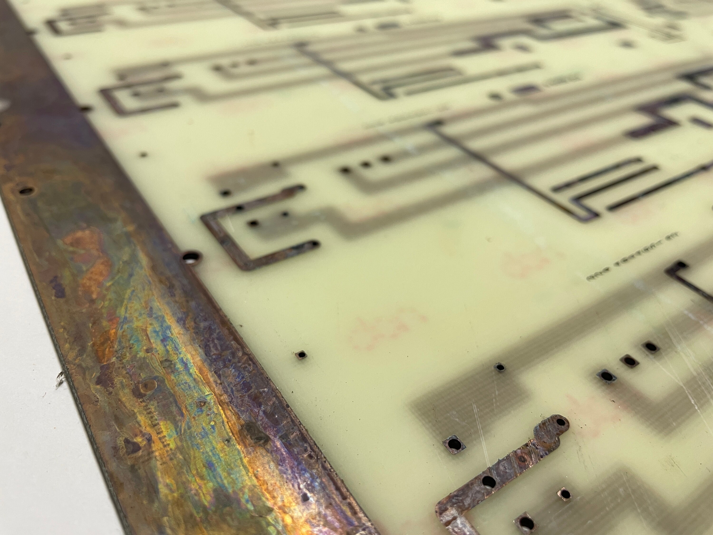 Large 16x24 80s Translucent 2-sided Circuit Board PCB - Etsy