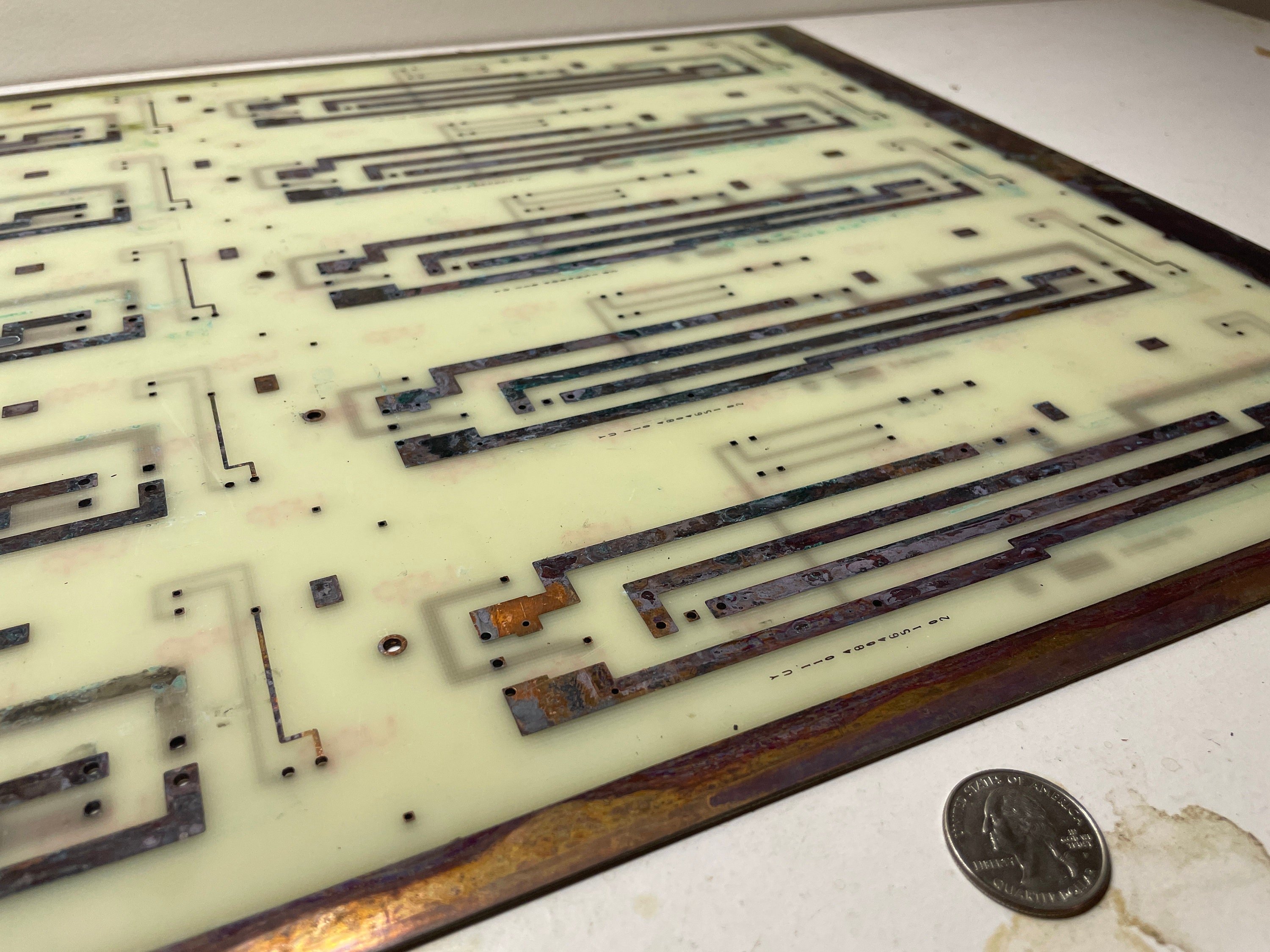 Large 16x24 80s Translucent 2-sided Circuit Board PCB - Etsy