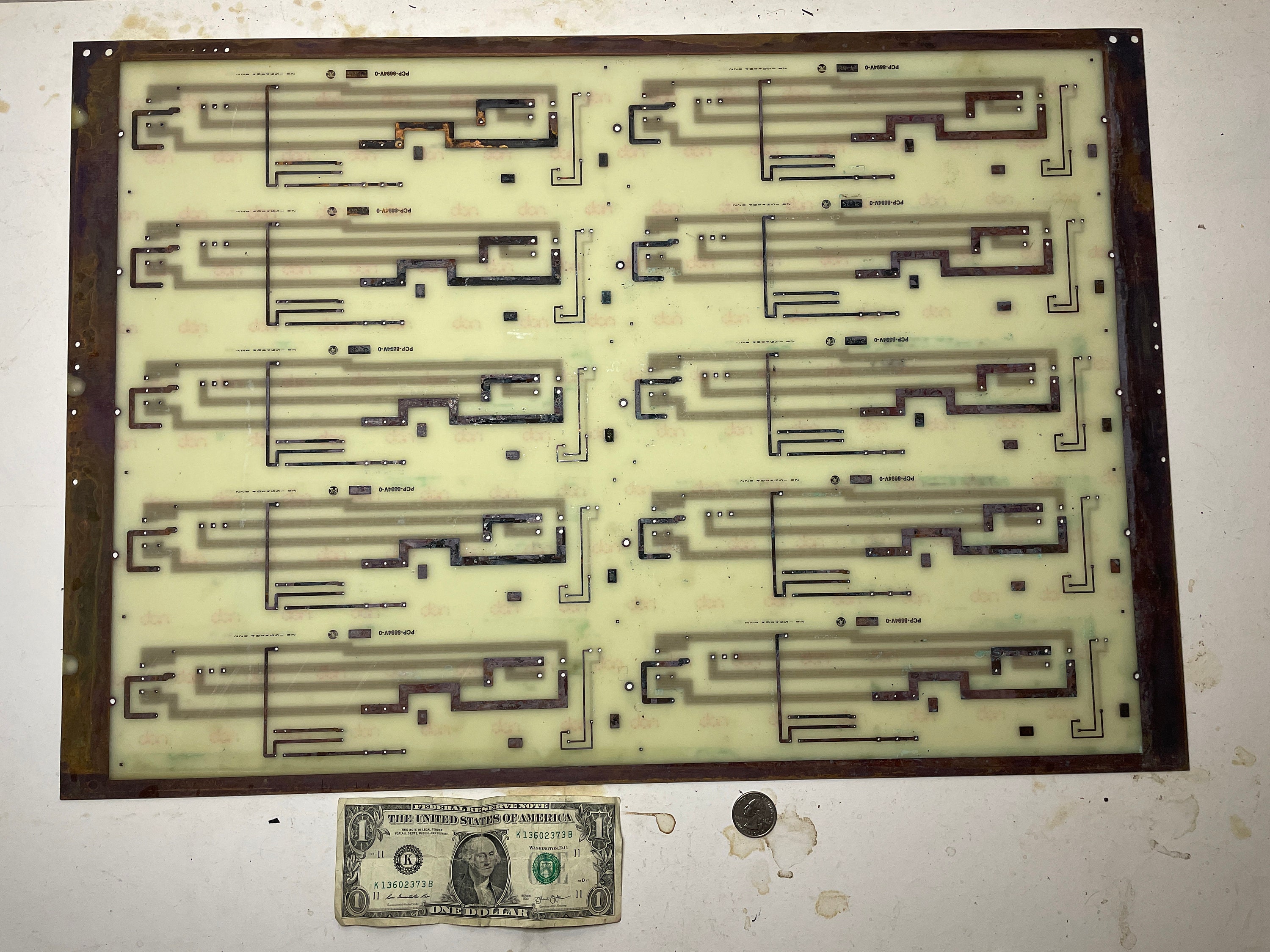 Large 16x24 80s Translucent 2-sided Circuit Board PCB - Etsy