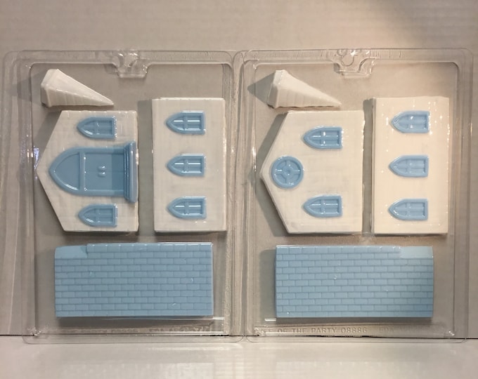 Church Chocolate Molds 2 / 3-D Church Mold / Church Centerpiece / Gift ...