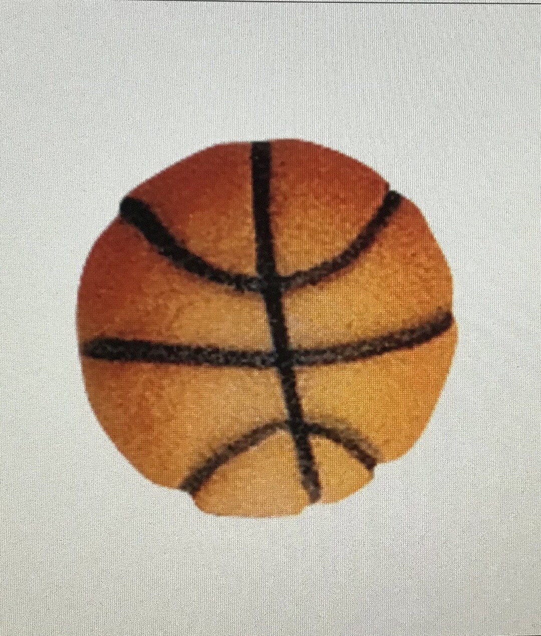 Basketball Sugars / Basketball Cupcake Toppers / Edible Basketballs ...