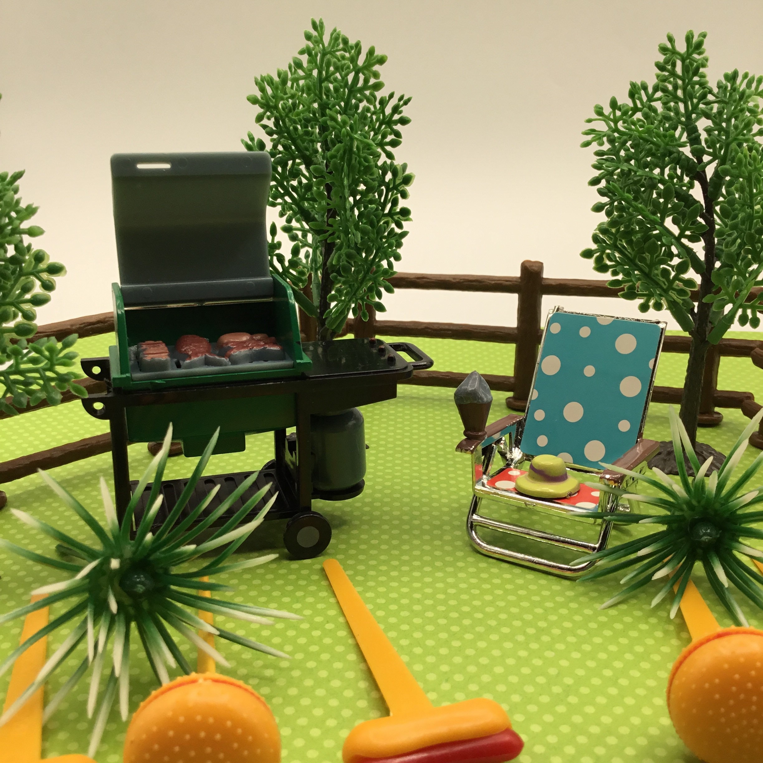 Backyard Cookout Cake Kit / Barbecue Cookout Kit / Summer - Etsy