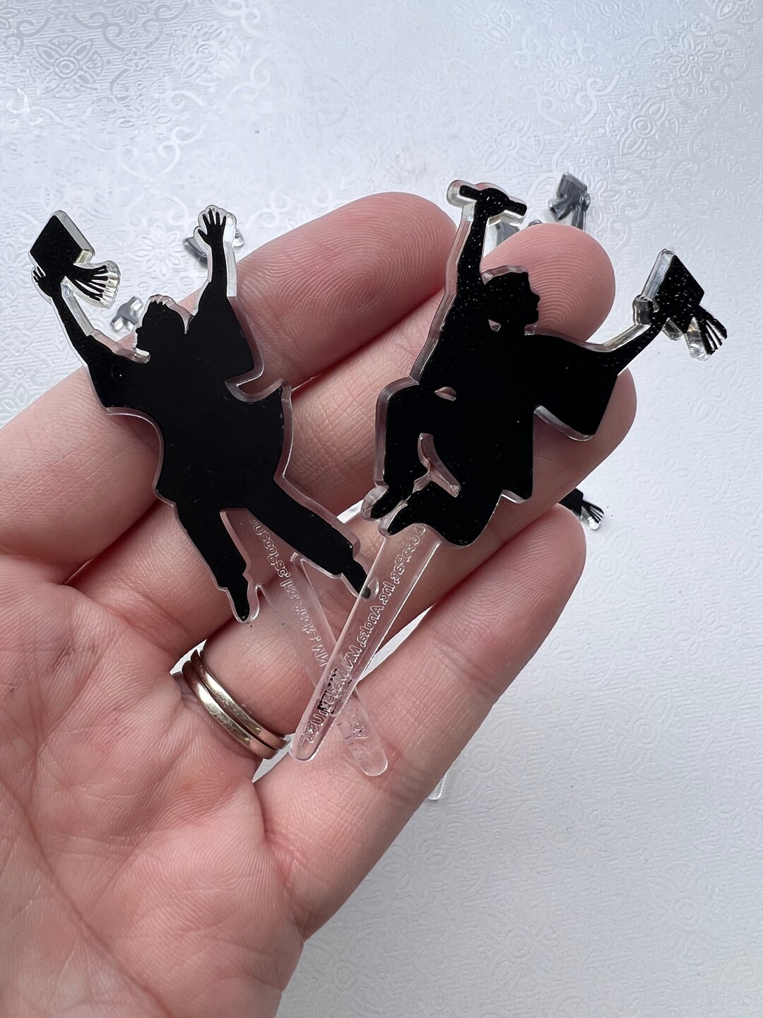 Graduation Figures / Jumping Grads / Graduation 2022 Party / Grad ...