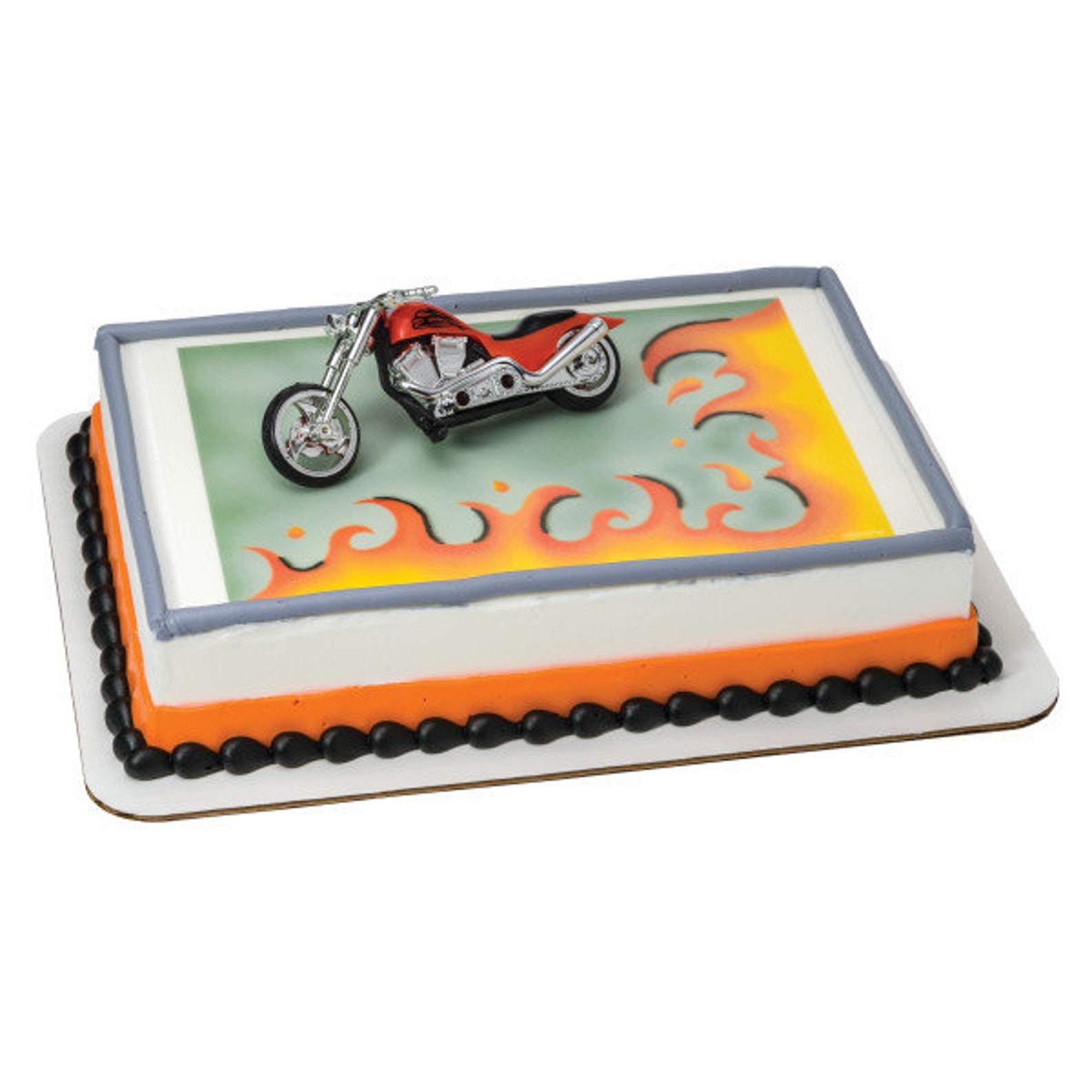 Red Hot Chopper / Chopper Cake Kit / Motorcycle Birthday - Etsy
