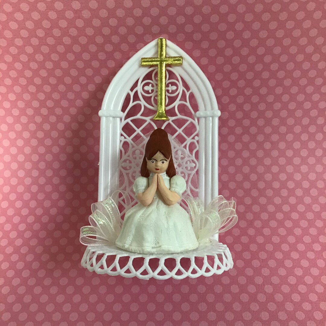 Girl First Communion Cake Topper / Decoration - Etsy