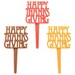 Thanksgiving Picks Happy Thanksgiving Cupcake Toppers Food Picks for ...