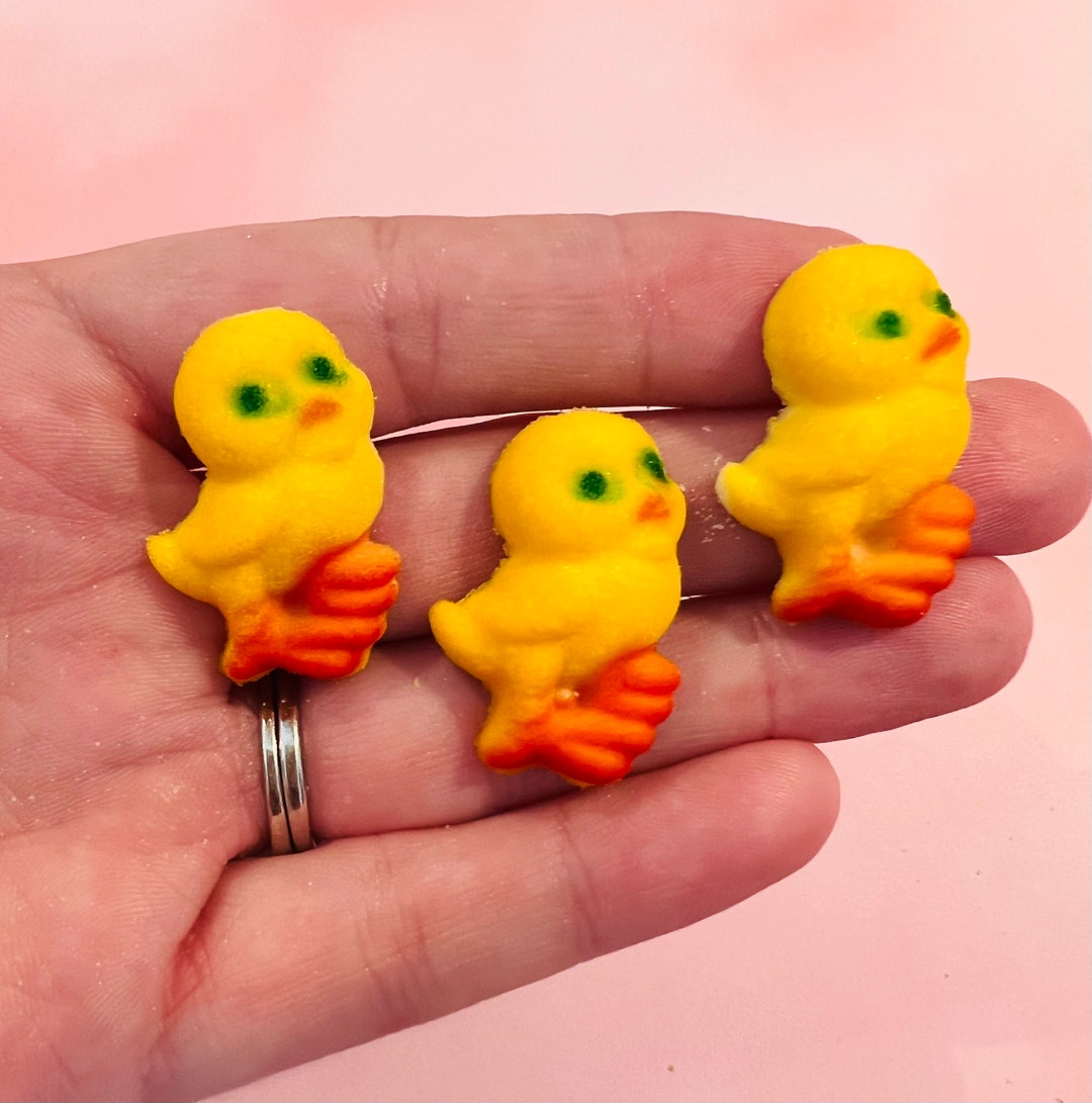 Easter Sugar Chicks12 / Retro Inspired Easter Sugars /sugar Chick Decos ...