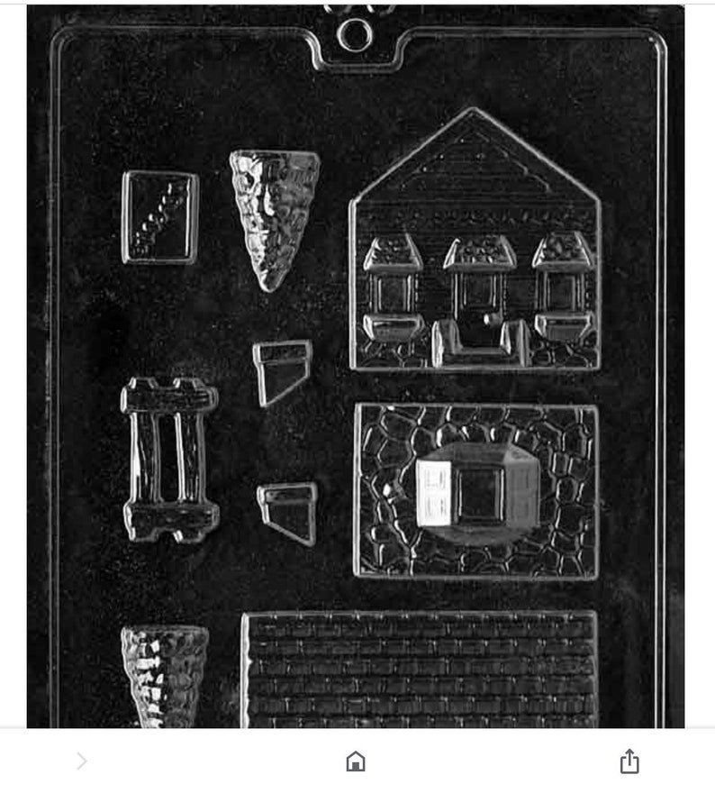 House Candy Mold / Chocolate Molds / Small House Mold / House - Etsy