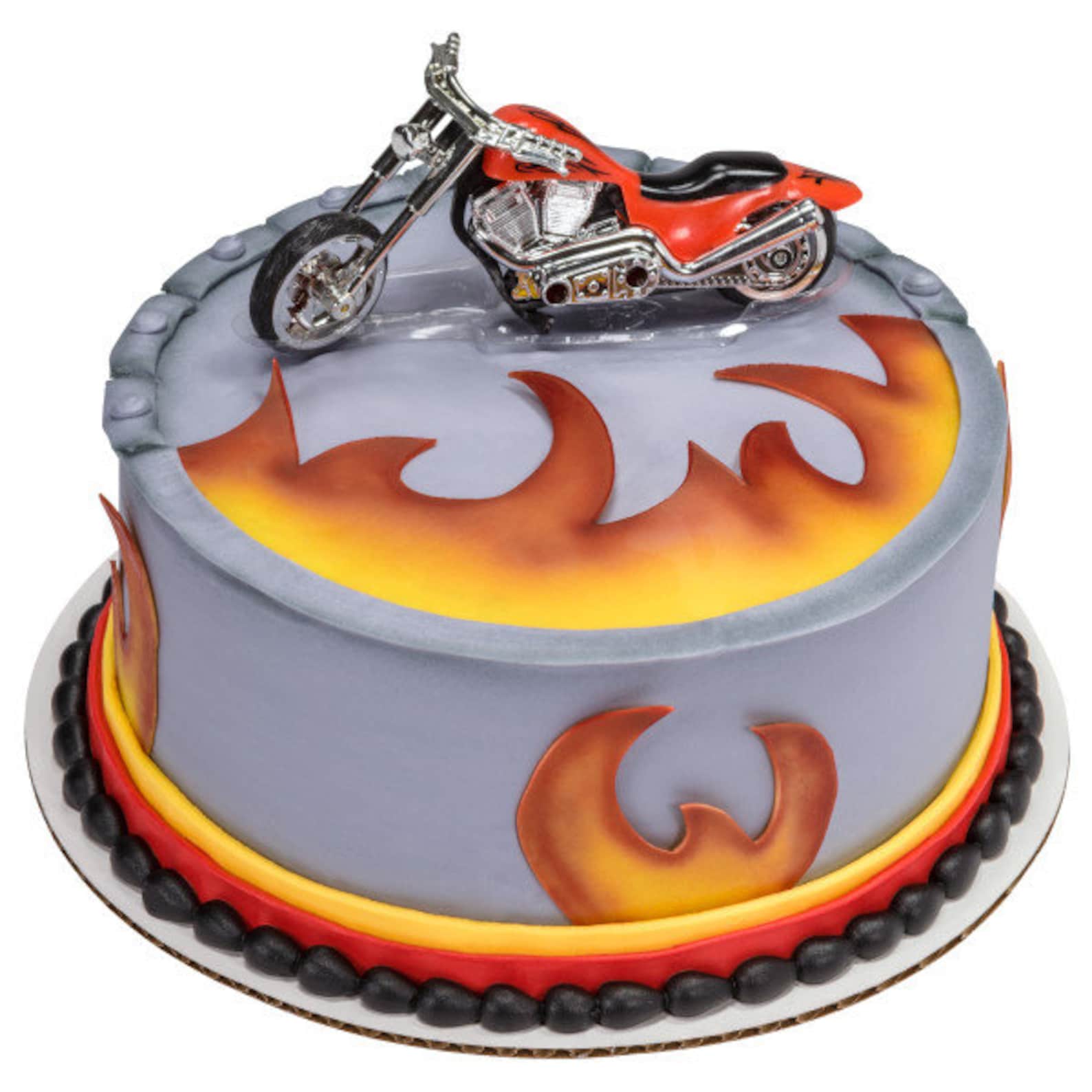 Red Hot Chopper / Chopper Cake Kit / Motorcycle Birthday - Etsy