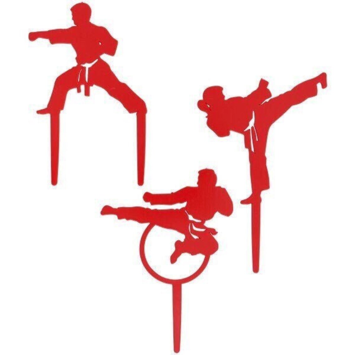 Martial Arts Cake Kit / Karate Birthday Party / Karate - Etsy