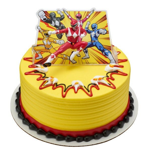 Power Rangers Cake topper set Craft Supplies & Tools Home & Hobby Food ...