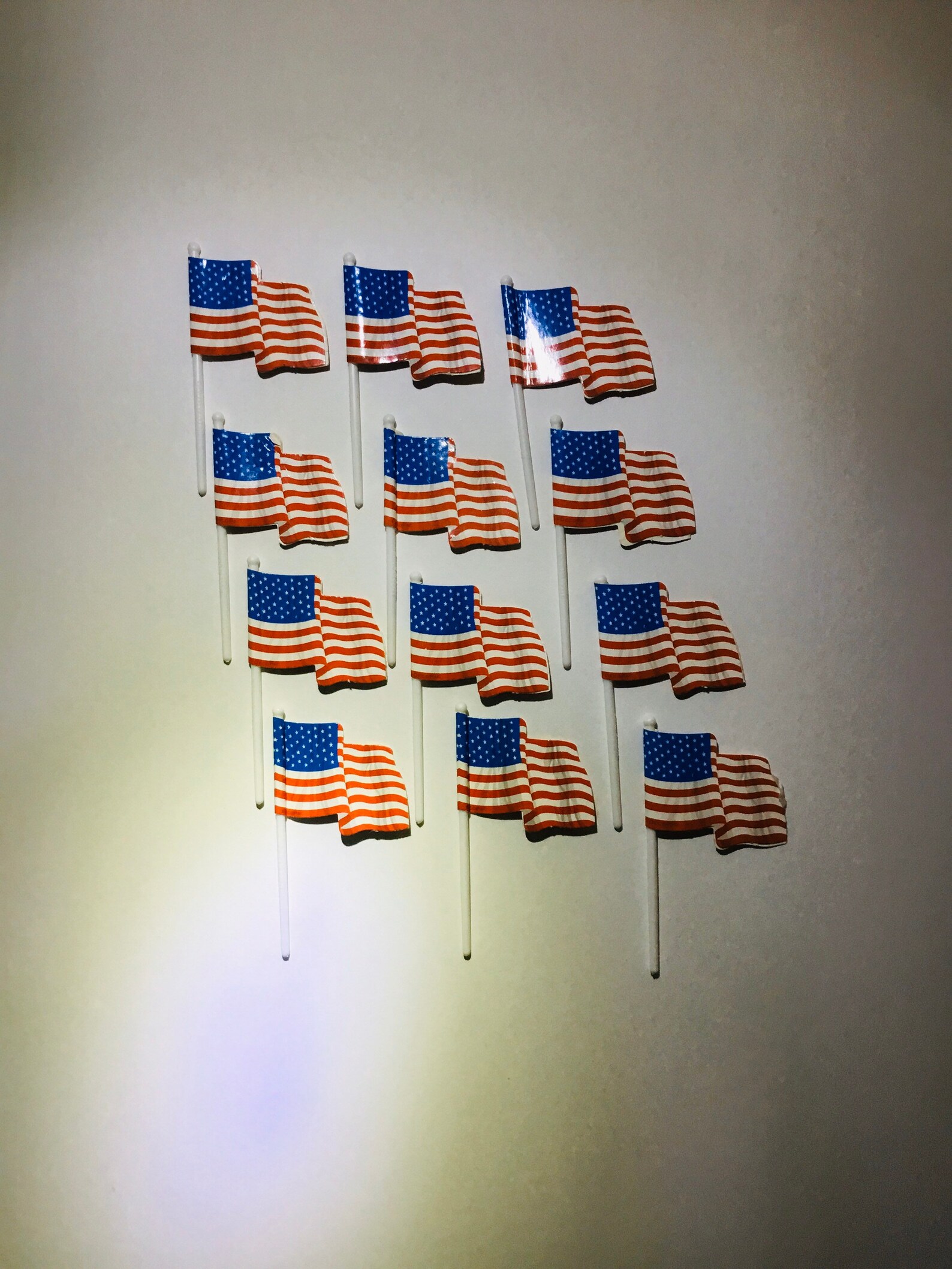 American Flag 12 Picks / American Flag Food Picks / Memorial - Etsy