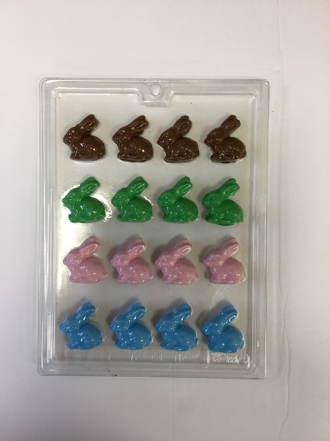 Rabbit Chocolate Candy Molds / Bite Size Bunny Mold / Small Chocolate ...