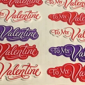 Valentine Scripts 12 / Valentines Day Breads and Muffins / 12 to My ...