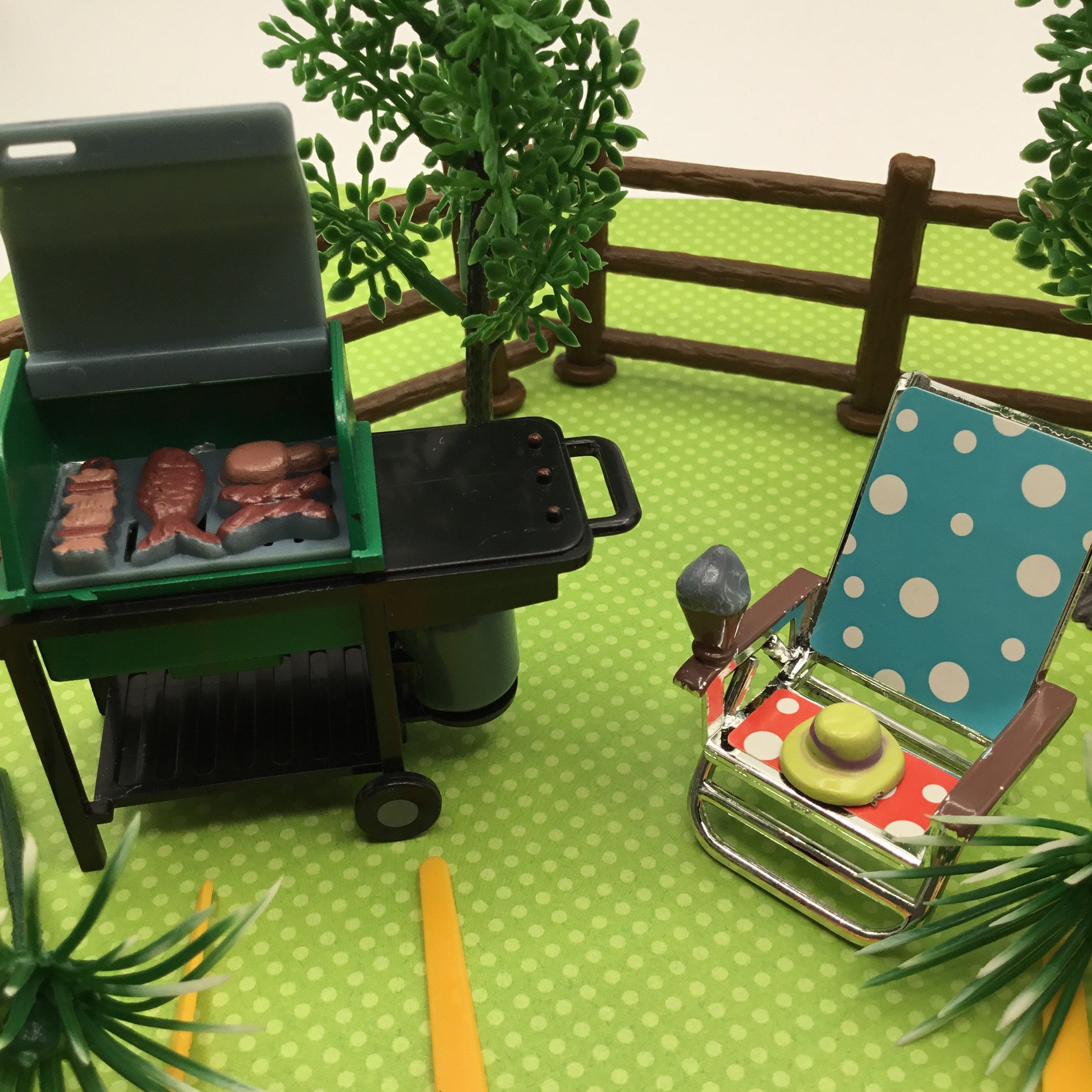 Backyard Cookout Cake Kit / Barbecue Cookout Kit / Summer - Etsy