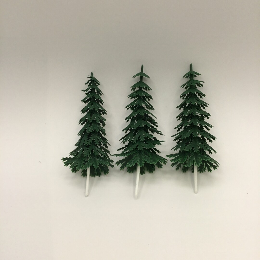 Medium 4 Pine Tree Pick / Christmas Tree Picks / Evergreen Tree Pick ...