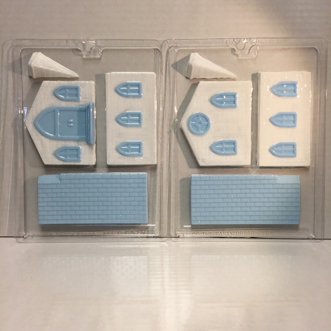 Church Chocolate Molds 2 / 3-D Church Mold / Church Centerpiece / Gift ...