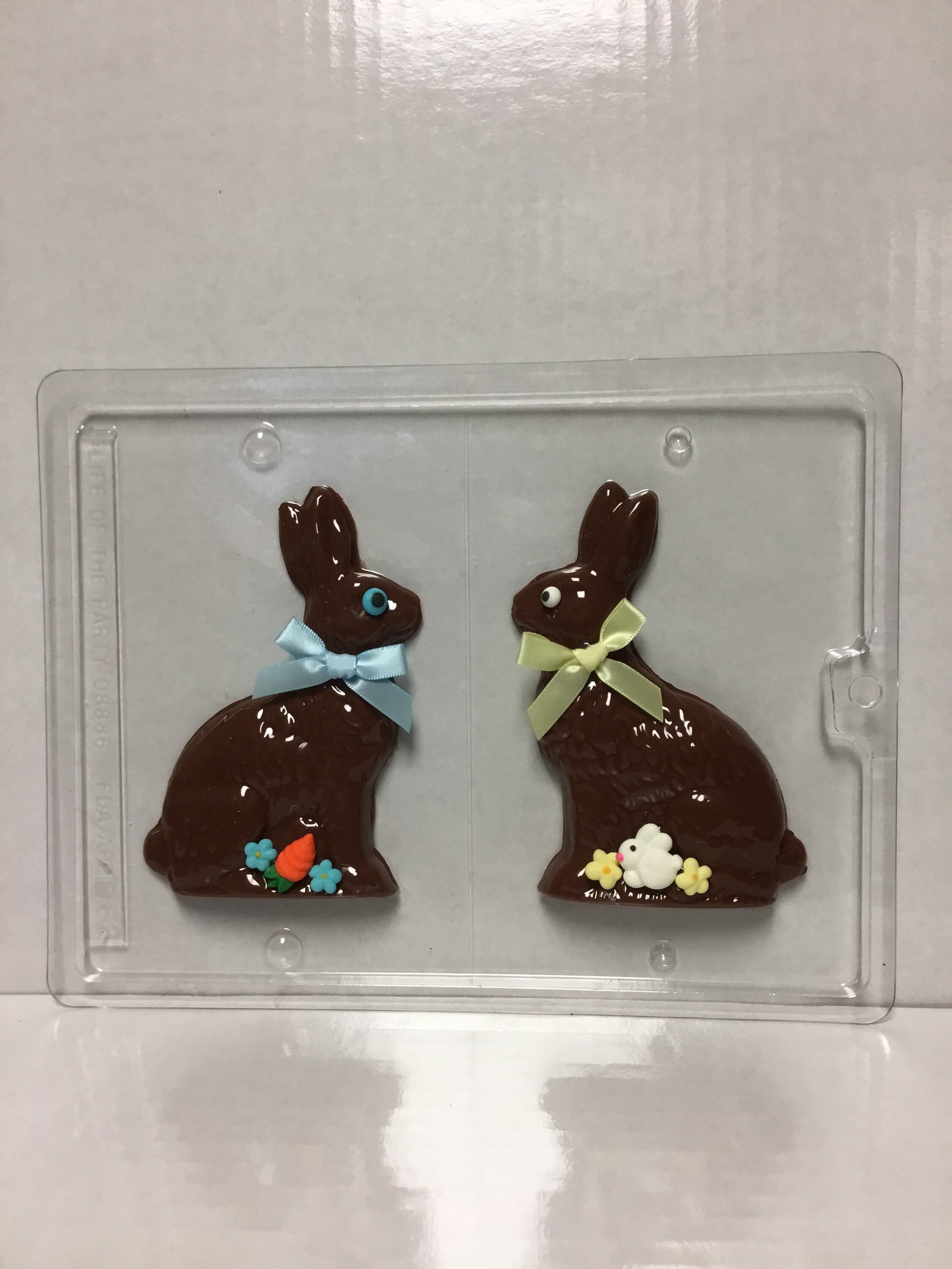 Medium Sitting Bunny Chocolate Mold / 3-D Medium Chocolate | Etsy