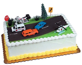 First Responder Cake - Etsy