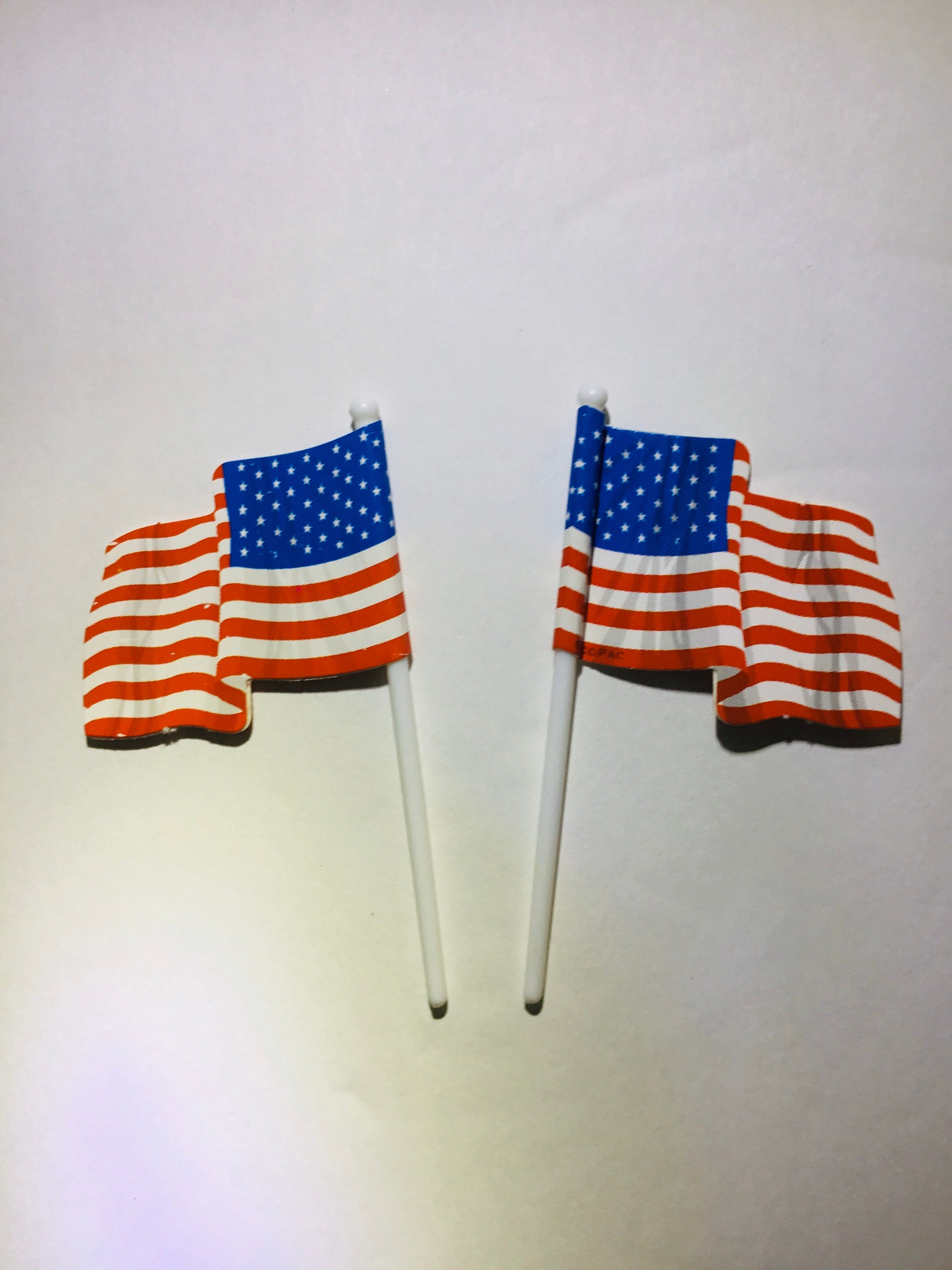 American Flag Picks / 12 American Flag Food Picks / Memorial | Etsy