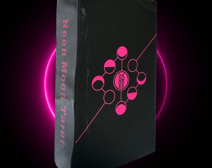 Neon Moon Tarot Deck | Cyberpunk Retro-futuristic Tarot | Indie Tarot ...