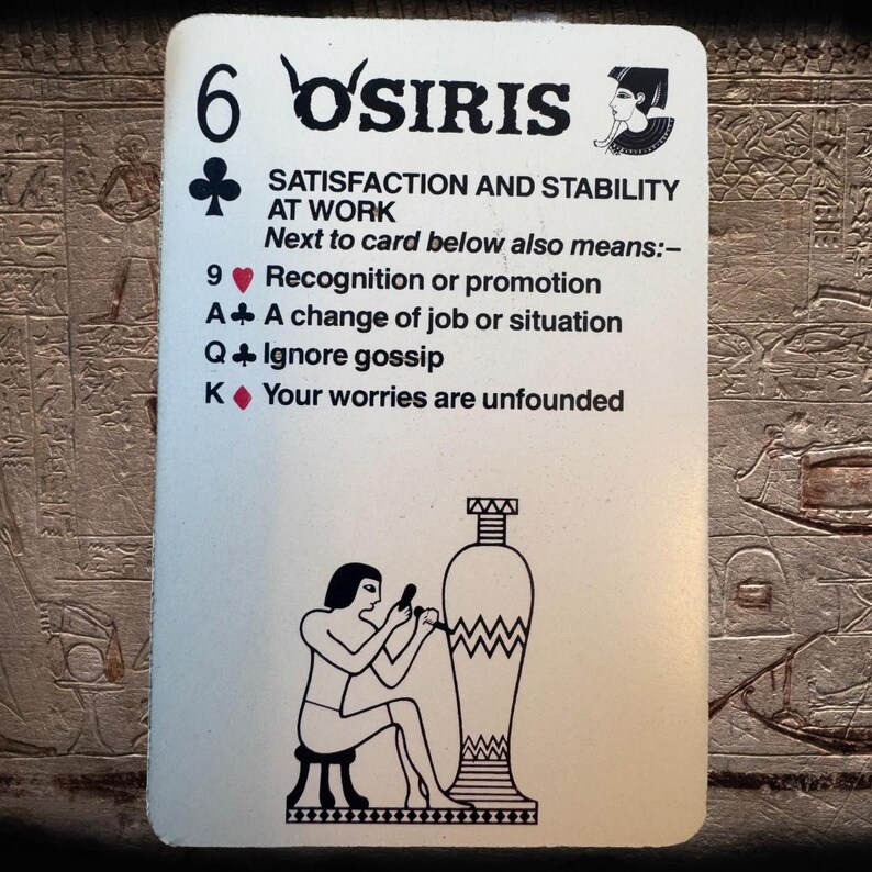 Vintage Osiris Fortune Telling Cards (1980) - Complete Tarot Deck - Etsy