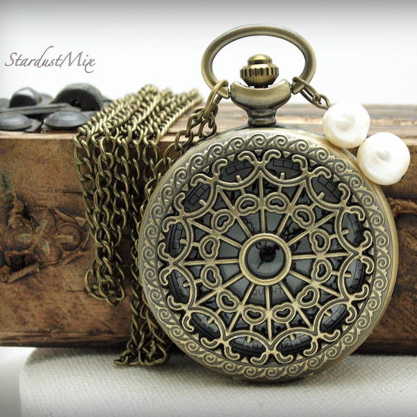 Womens Pocket Watch - Etsy