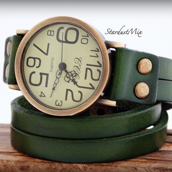 Boho Leather Watch - Etsy
