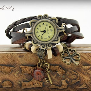 Watches for Women/steampunk Watch/leather Bracelet/vintage Watches/boho ...