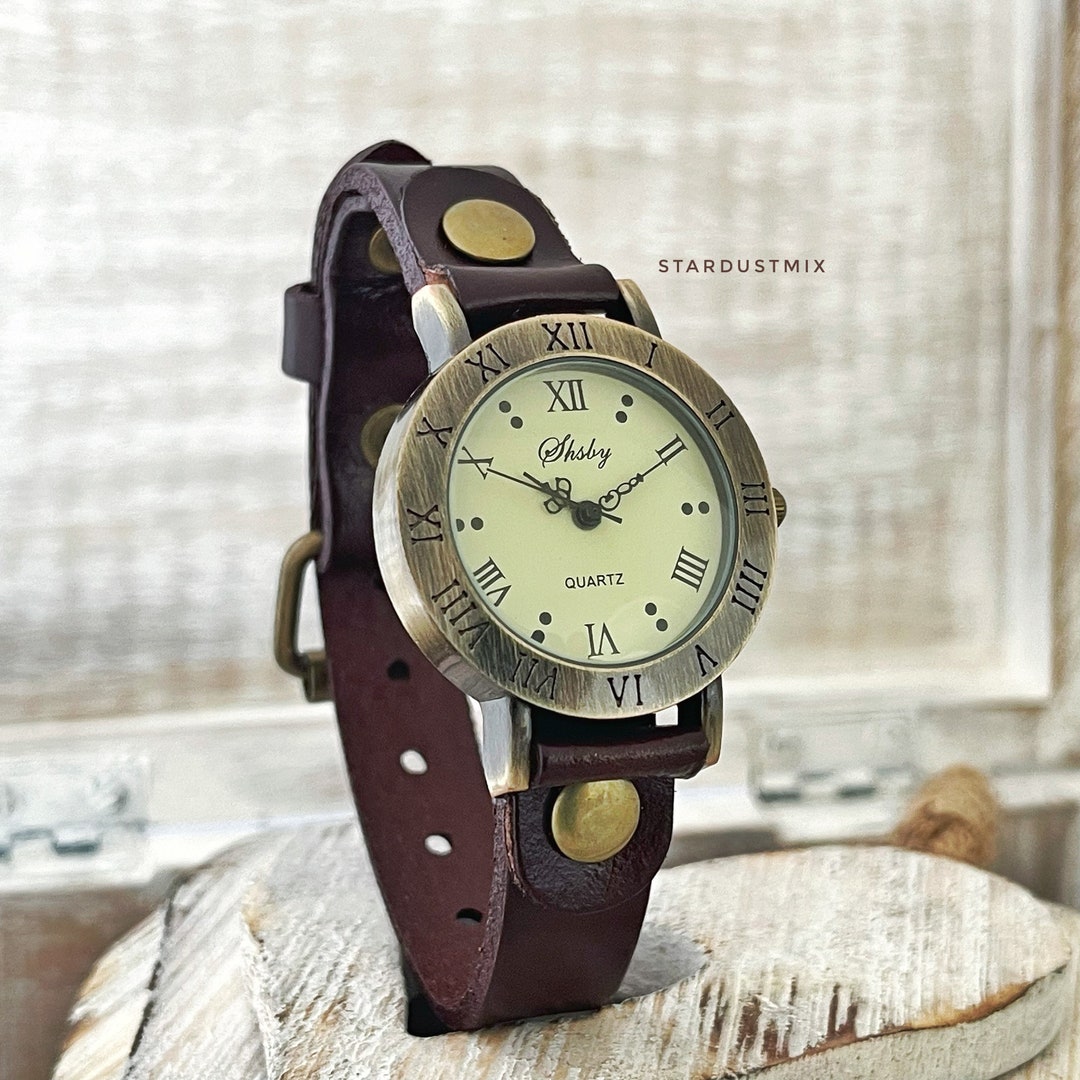 Watches for Women/ Steampunk Leather Womens Watch/minimalist Watch/boho ...