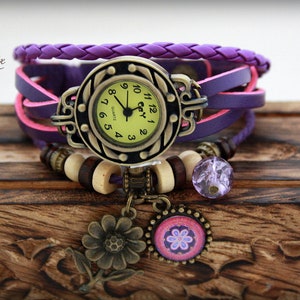 Watches for Women/womens Watch/leather Bracelet/vintage Watch Style ...
