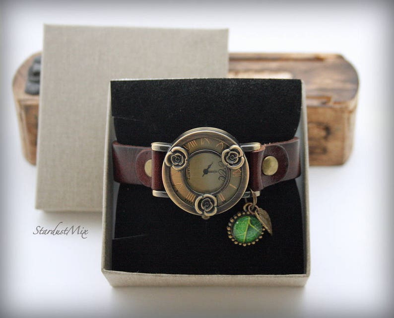 Steampunk Watches for women/Womens watch/leather watch | Etsy