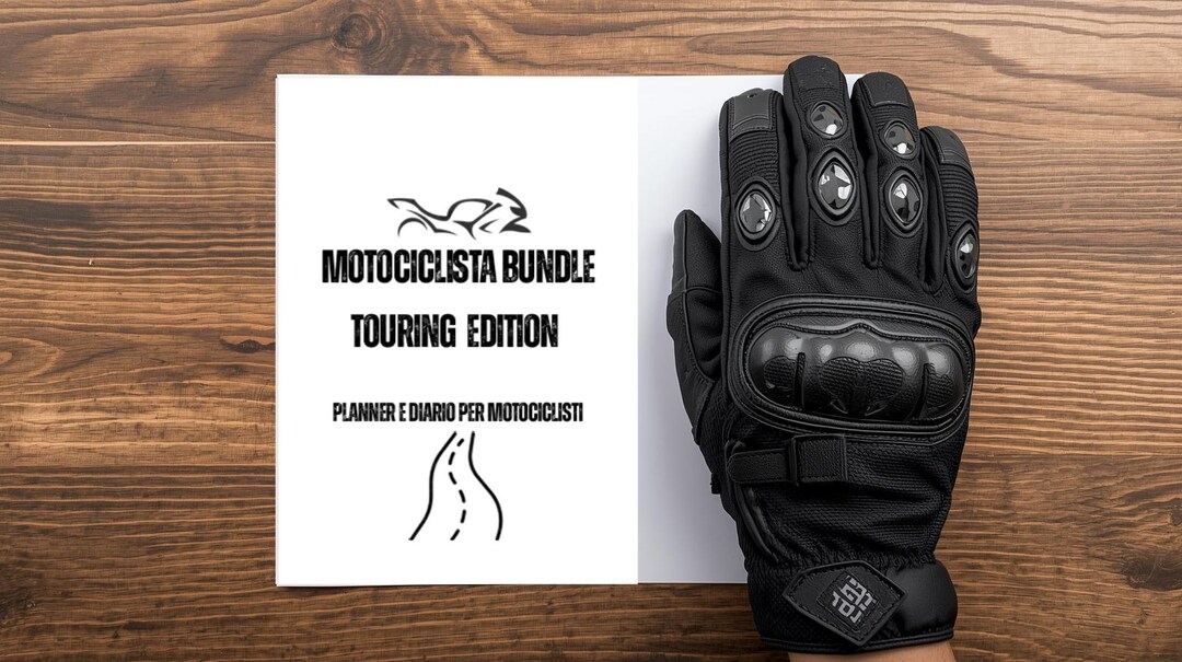 Planner Da Viaggio in Moto | Diario + Checklist Bagaglio + Manutenzione ...