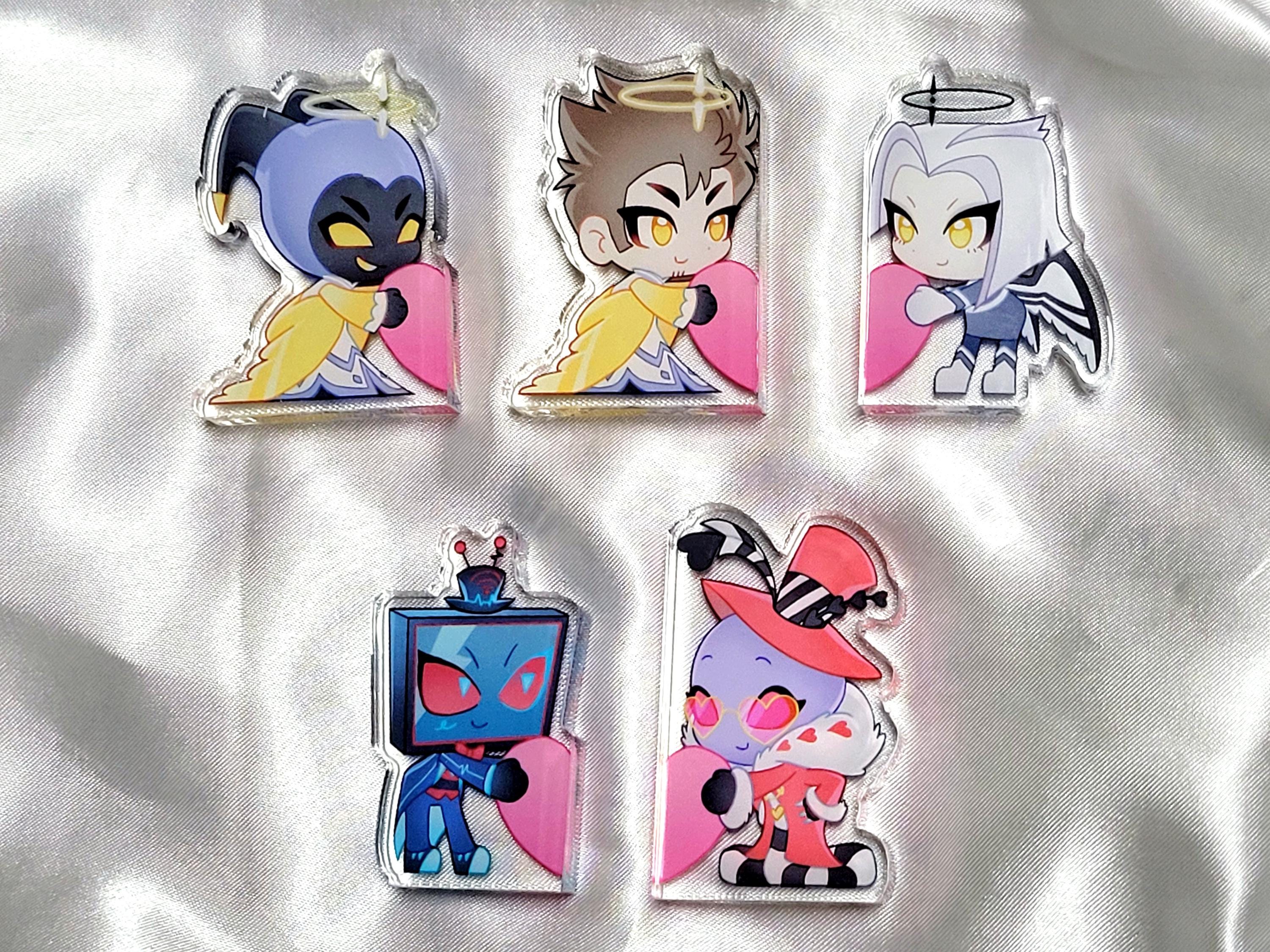 Hazbin Hotel, Helluva Boss Heart Mini Acrylic Stand - Etsy
