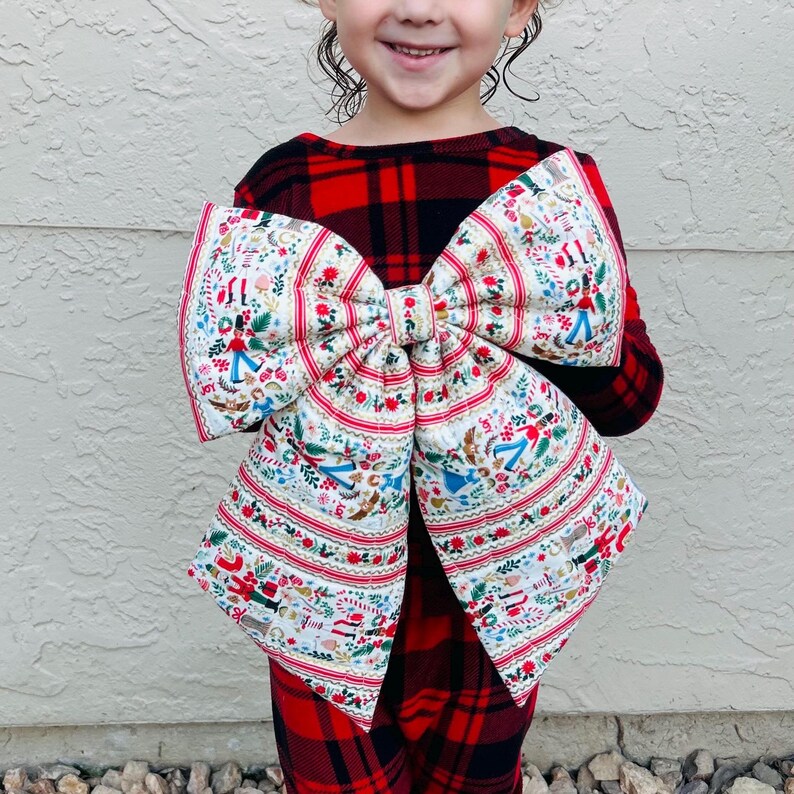 Big & Fat Bow Sewing Pattern | Quilted Bow | 2 Sizes | PDF Digital ...