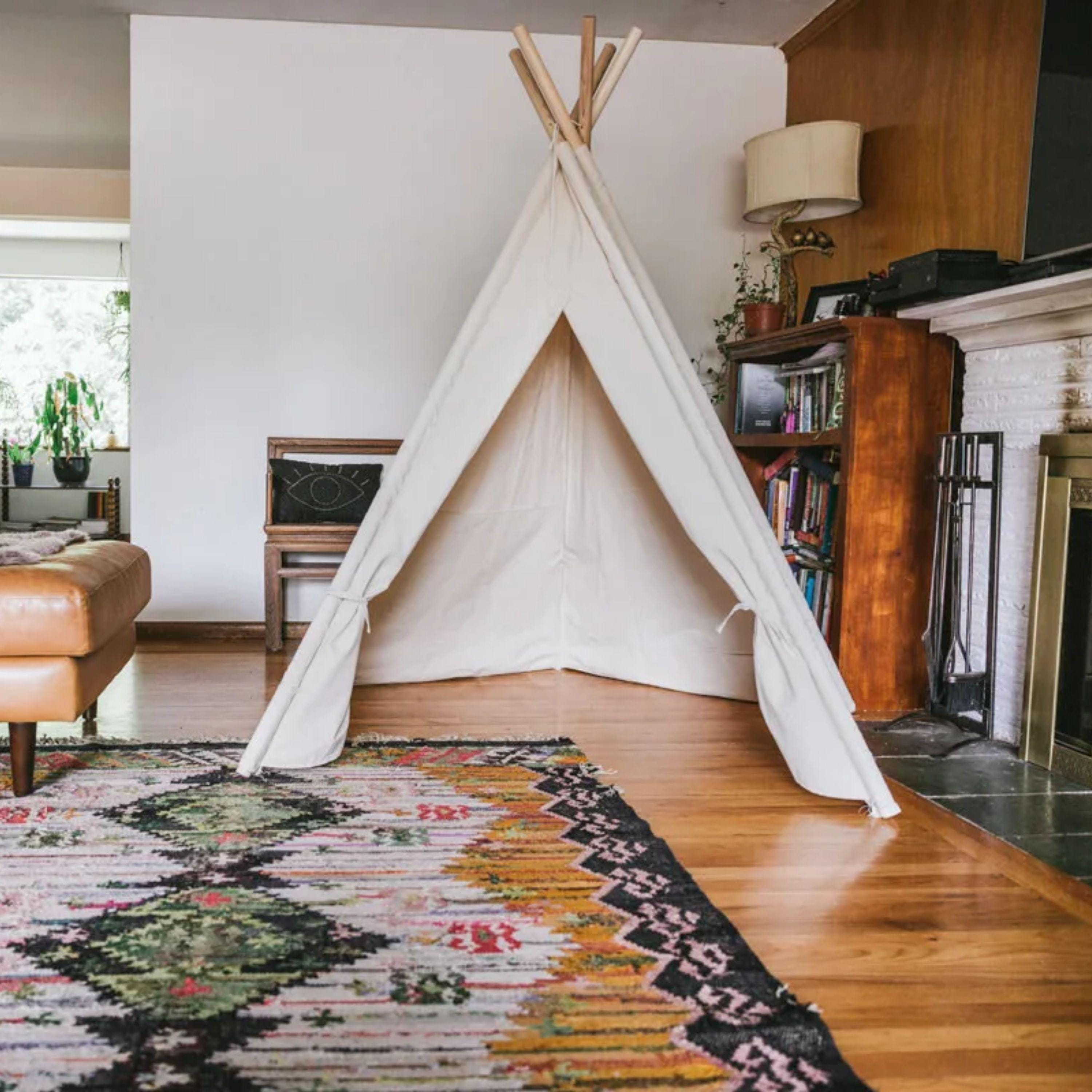 DIY Wooden Teepee Tent Plan, Kids Playhouse PDF Guide - Etsy
