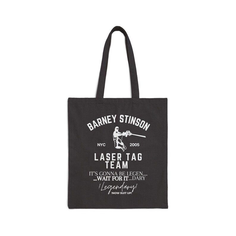 Bolsa de mano del equipo de laser tag de Barney - Etsy España