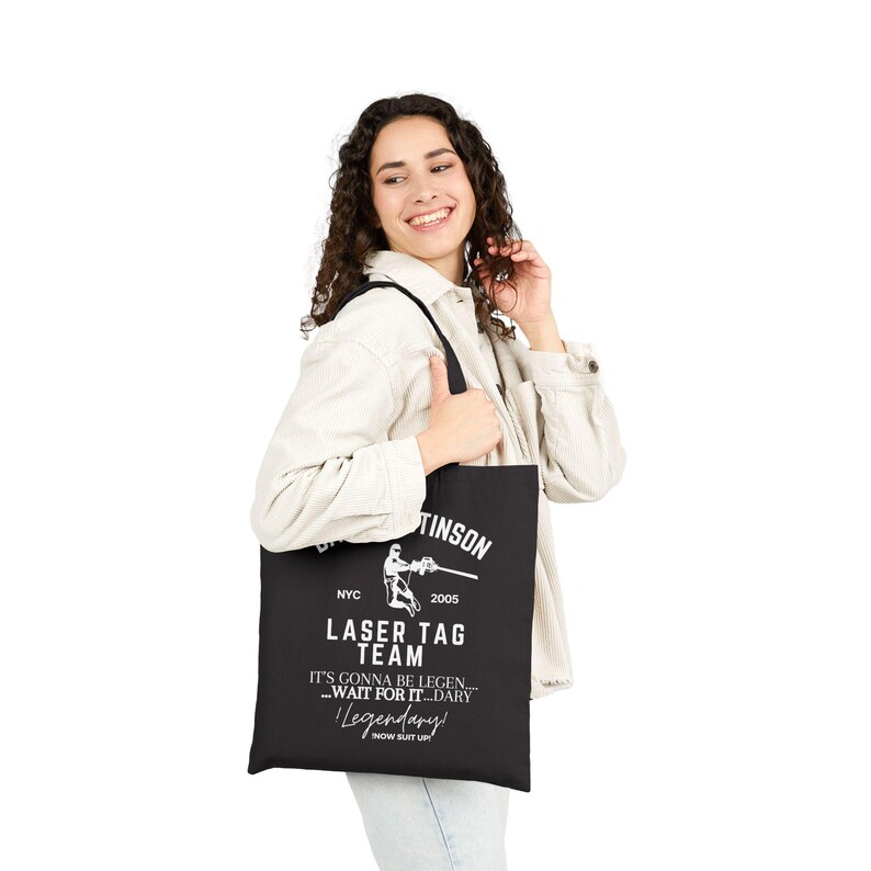 Bolsa de mano del equipo de laser tag de Barney - Etsy España