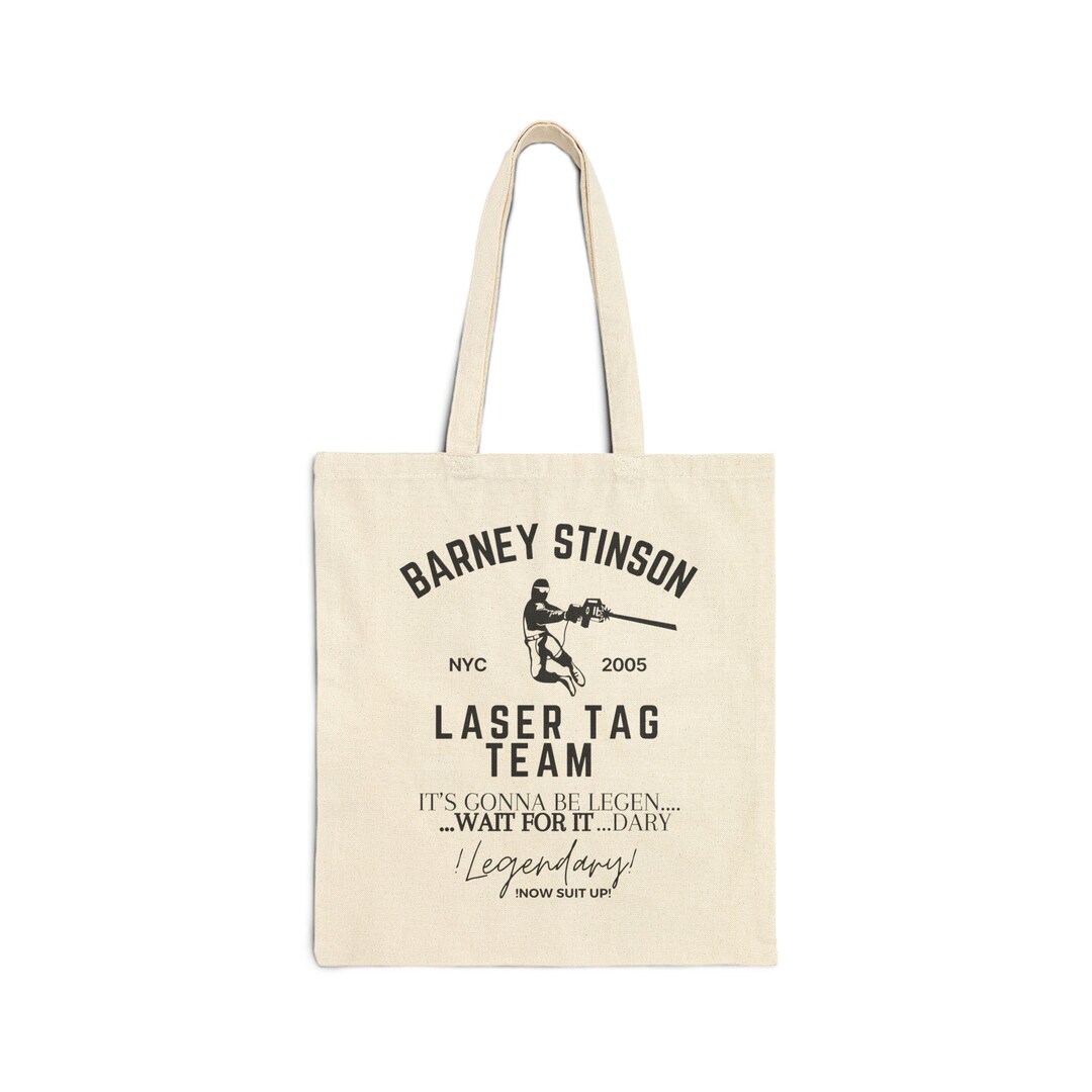 Bolsa de mano del equipo de laser tag de Barney - Etsy España