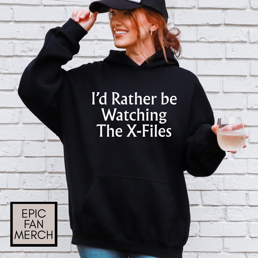 90’s Sci-fi Hoodie Paranormal UFO Aliens Scifi TV Millennials Gen Z Gen ...