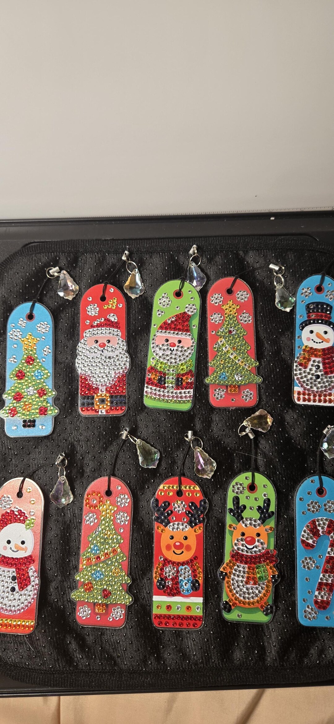 Set of 10 Mini Bookmarks - Etsy