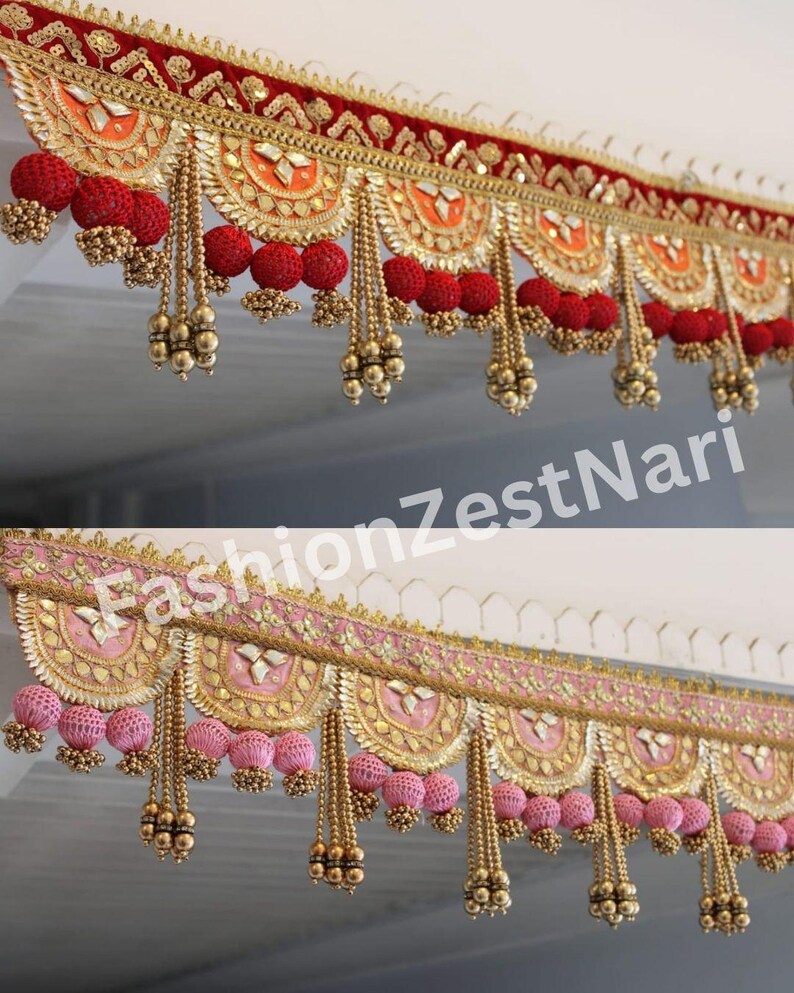 Handmade Diwali Bandhanwar Window Curtain: Indian Door Toran - Etsy